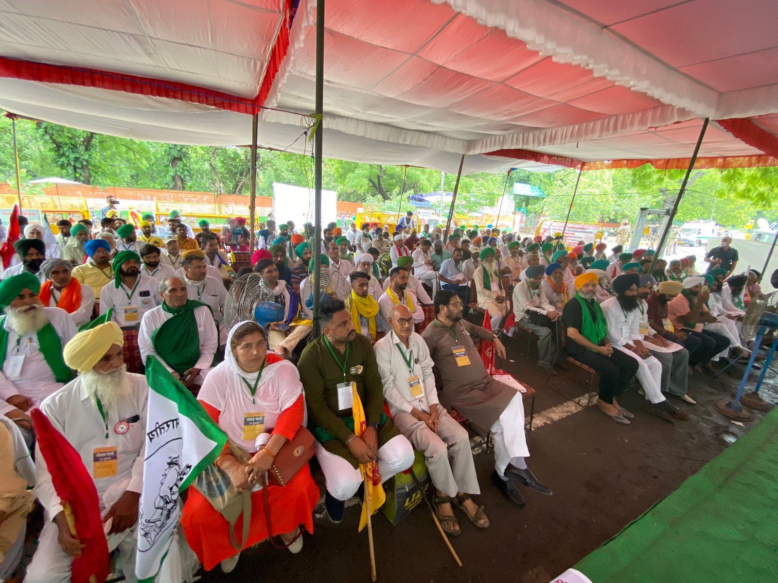KISAN SANSAD ELECTRICITY BILL 2020 TIRANGA YATRA BJP